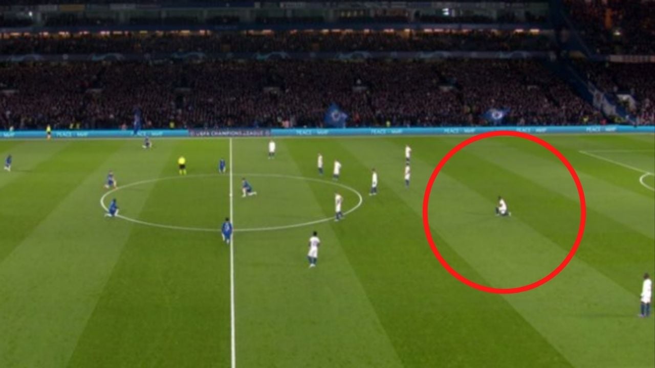 Alaba, el único jugador del Real Madrid que se arrodilló contra el racismo