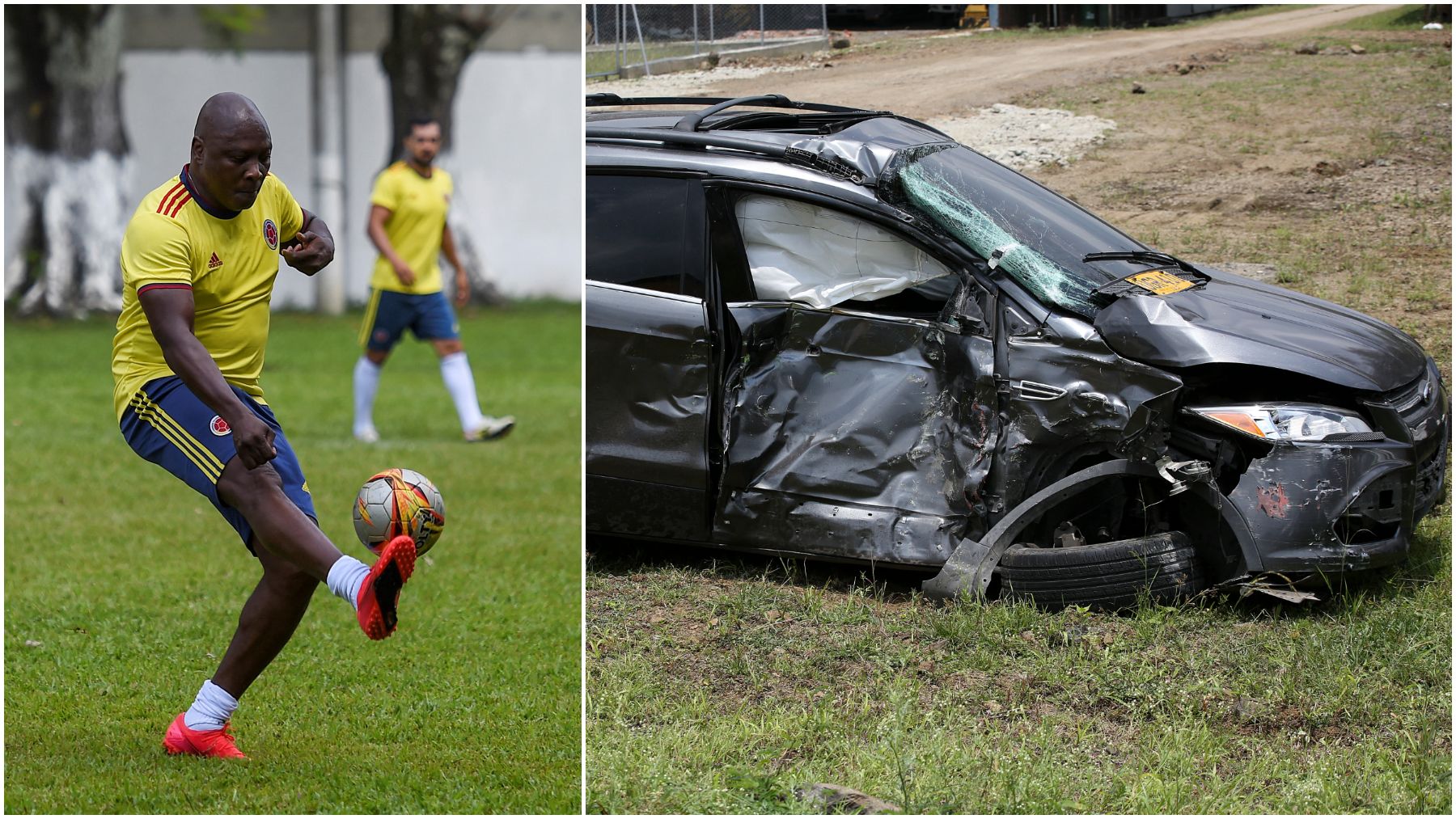 Freddy Rincón se debate entre la vida y la muerte tras su accidente