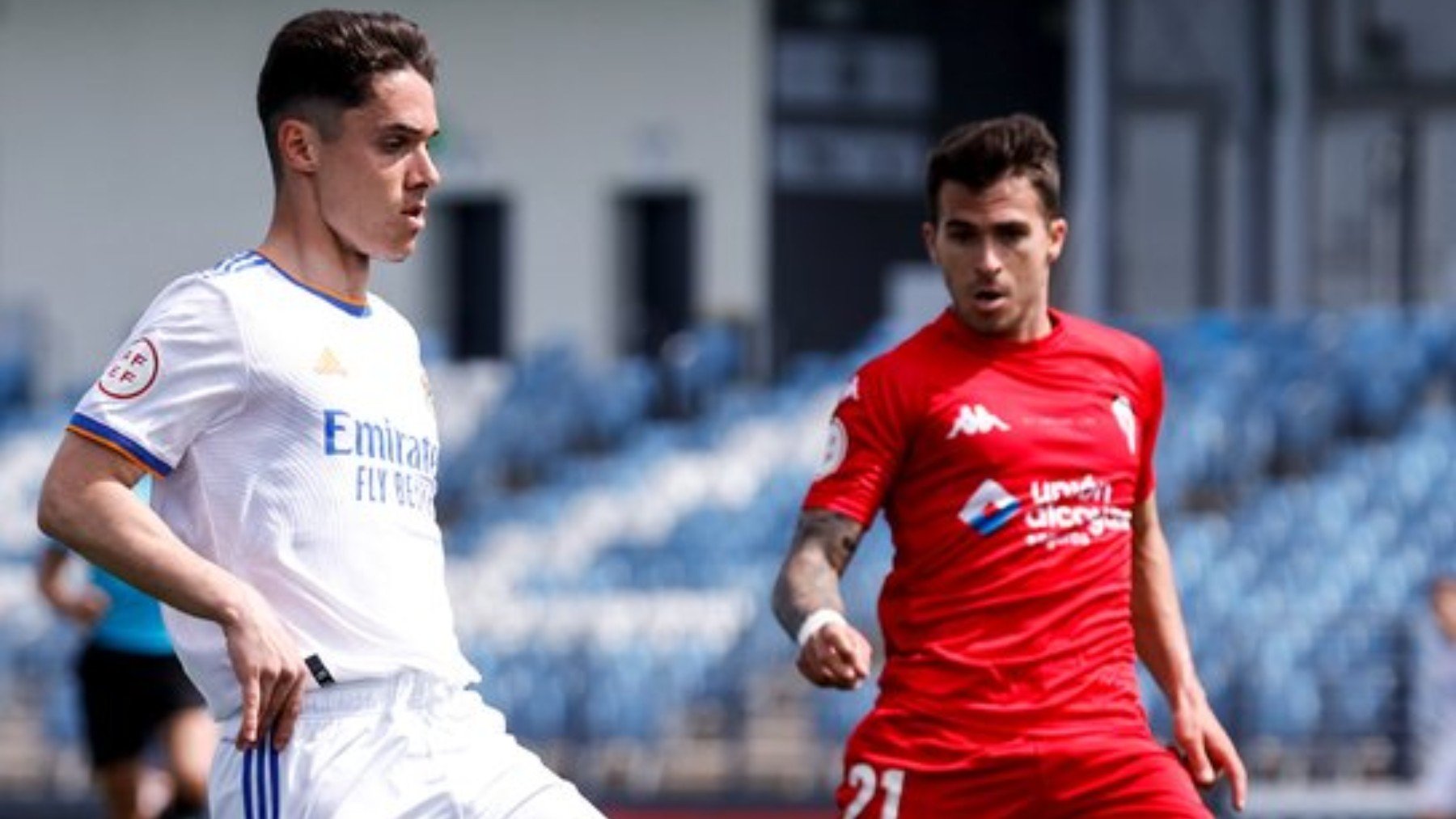 El Real Madrid Castilla tropieza en el debut de Vinicius Tobias (1-2)