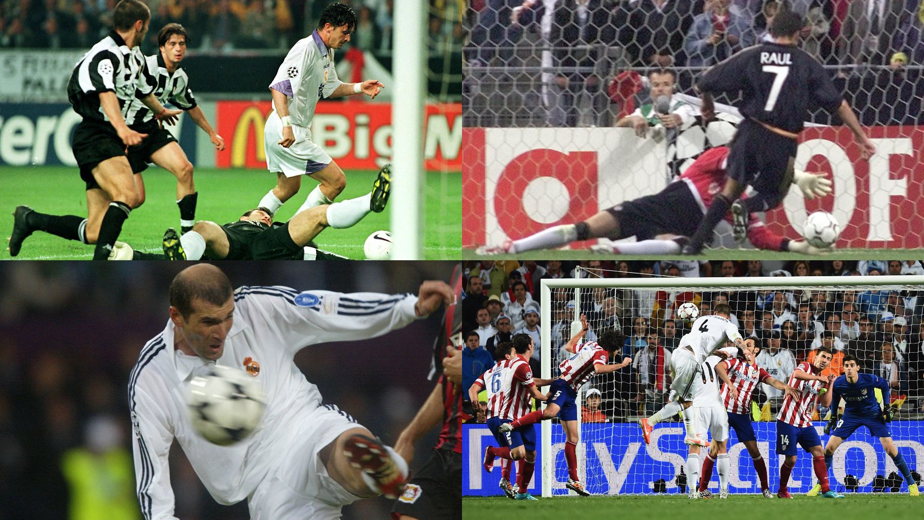 Los goles del Real Madrid que han hecho historia en la Champions League