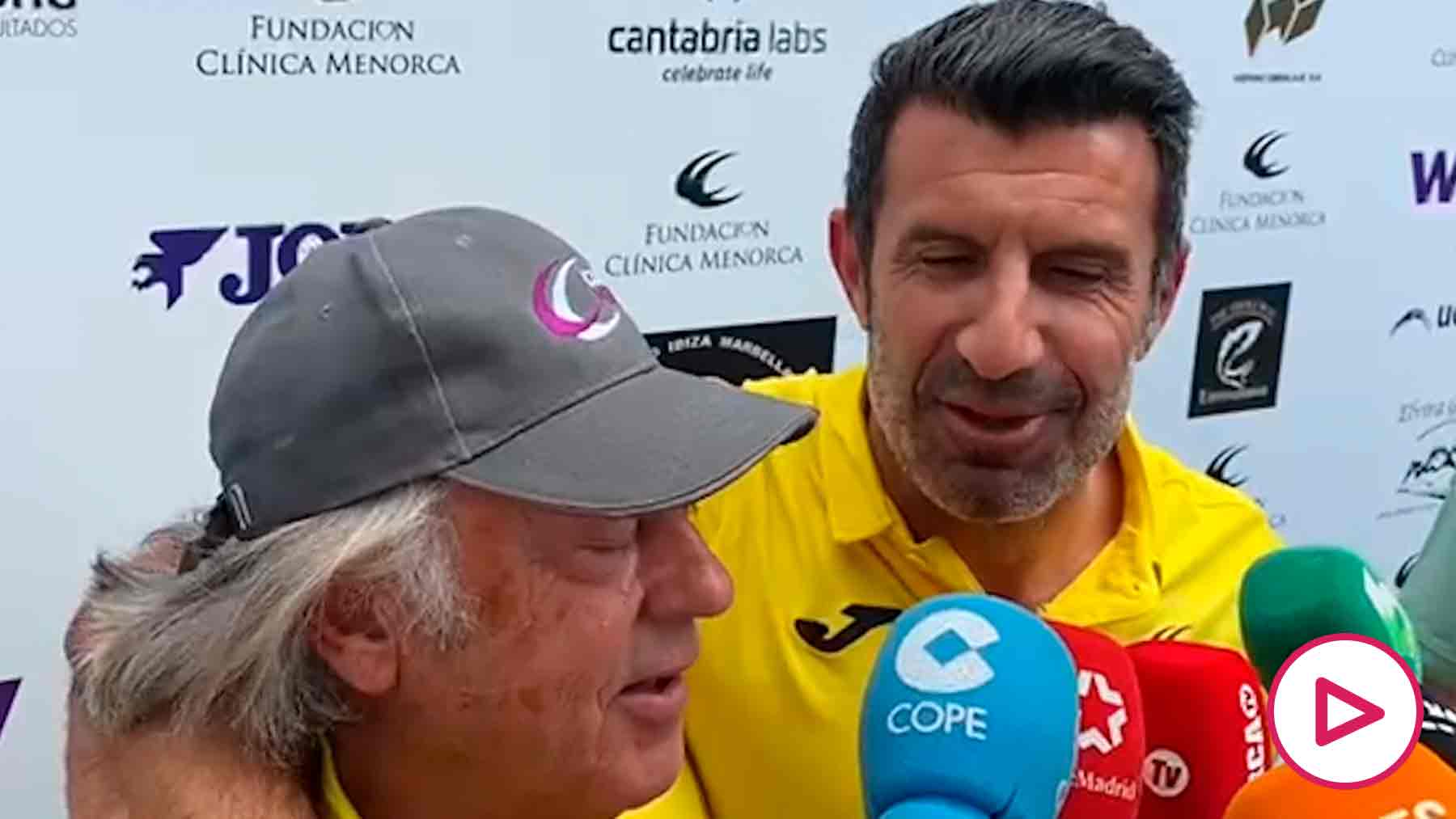 Luís Figo: “No puedo hablar sobre las ofertas que ha tenido Cristiano”