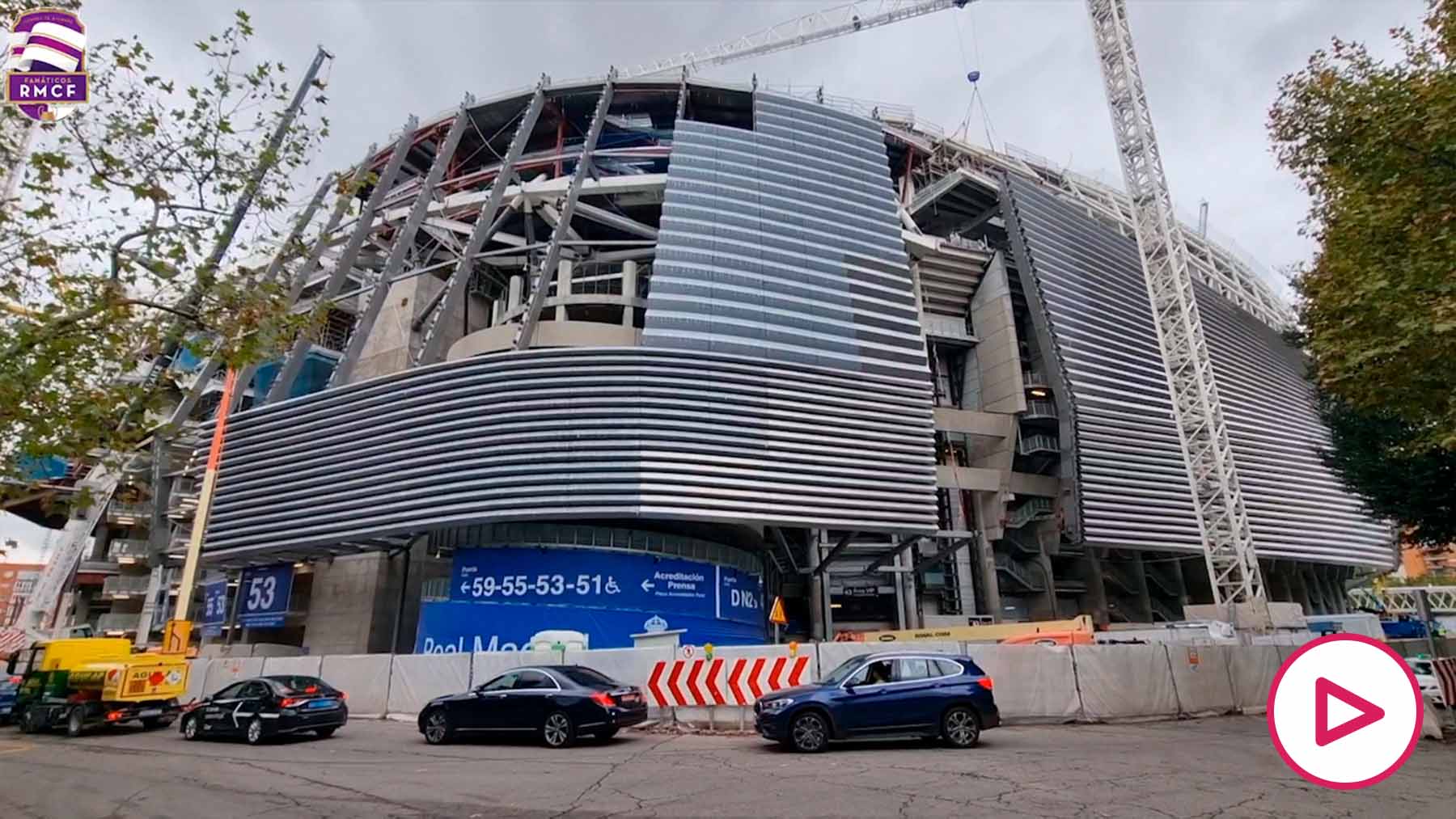 El Bernabéu termina la viga más importante