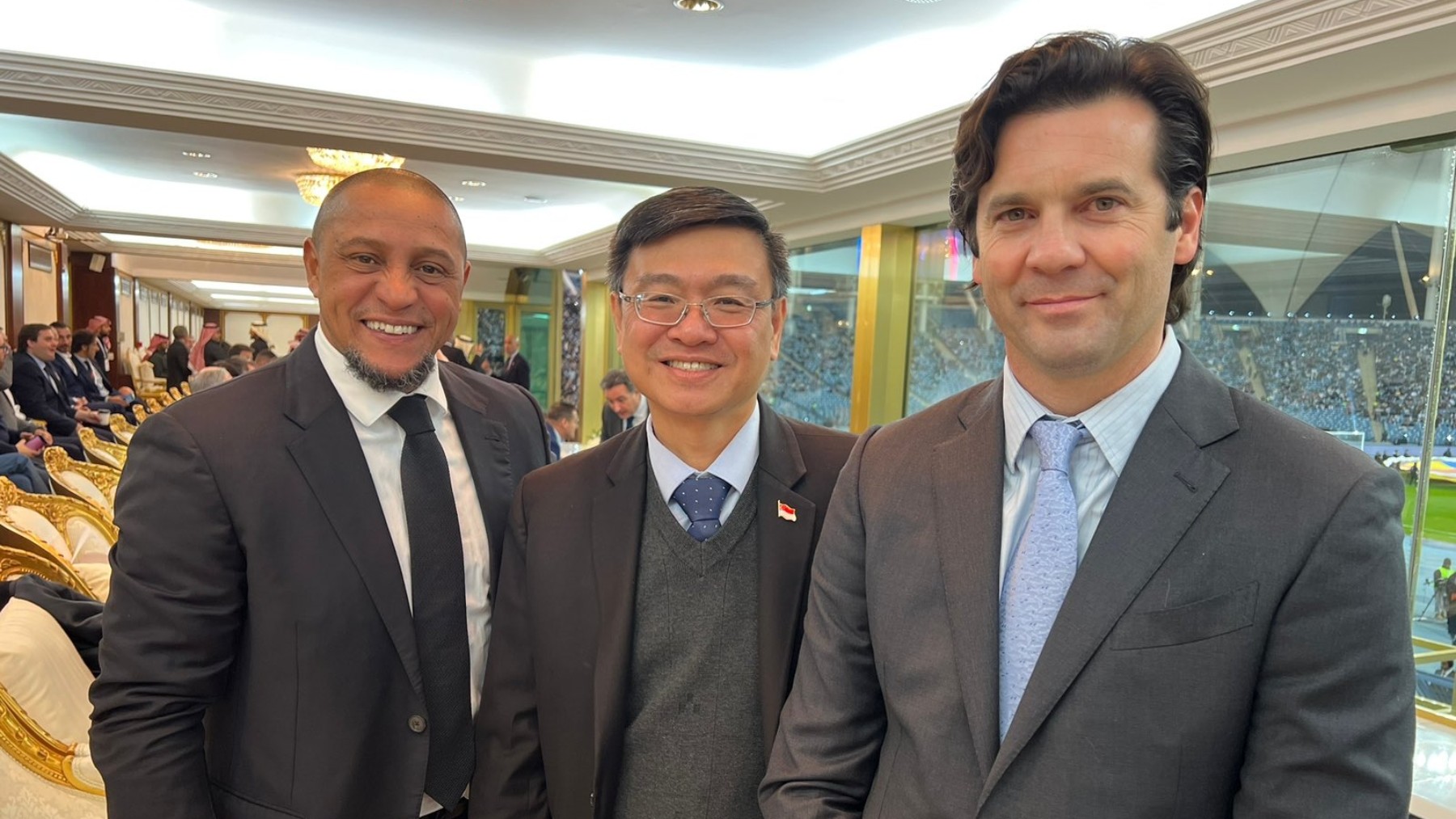 Solari estrena su nuevo cargo acompañando al equipo en la Supercopa de ...