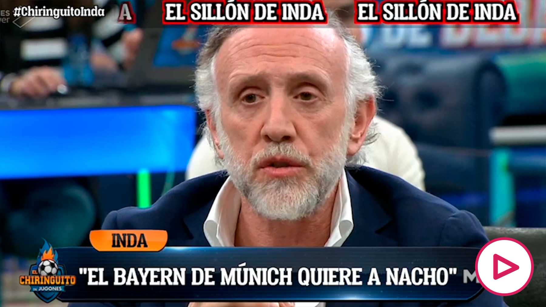 Eduardo Inda: "Nacho Fernández tiene una oferta del Bayern de Múnich"