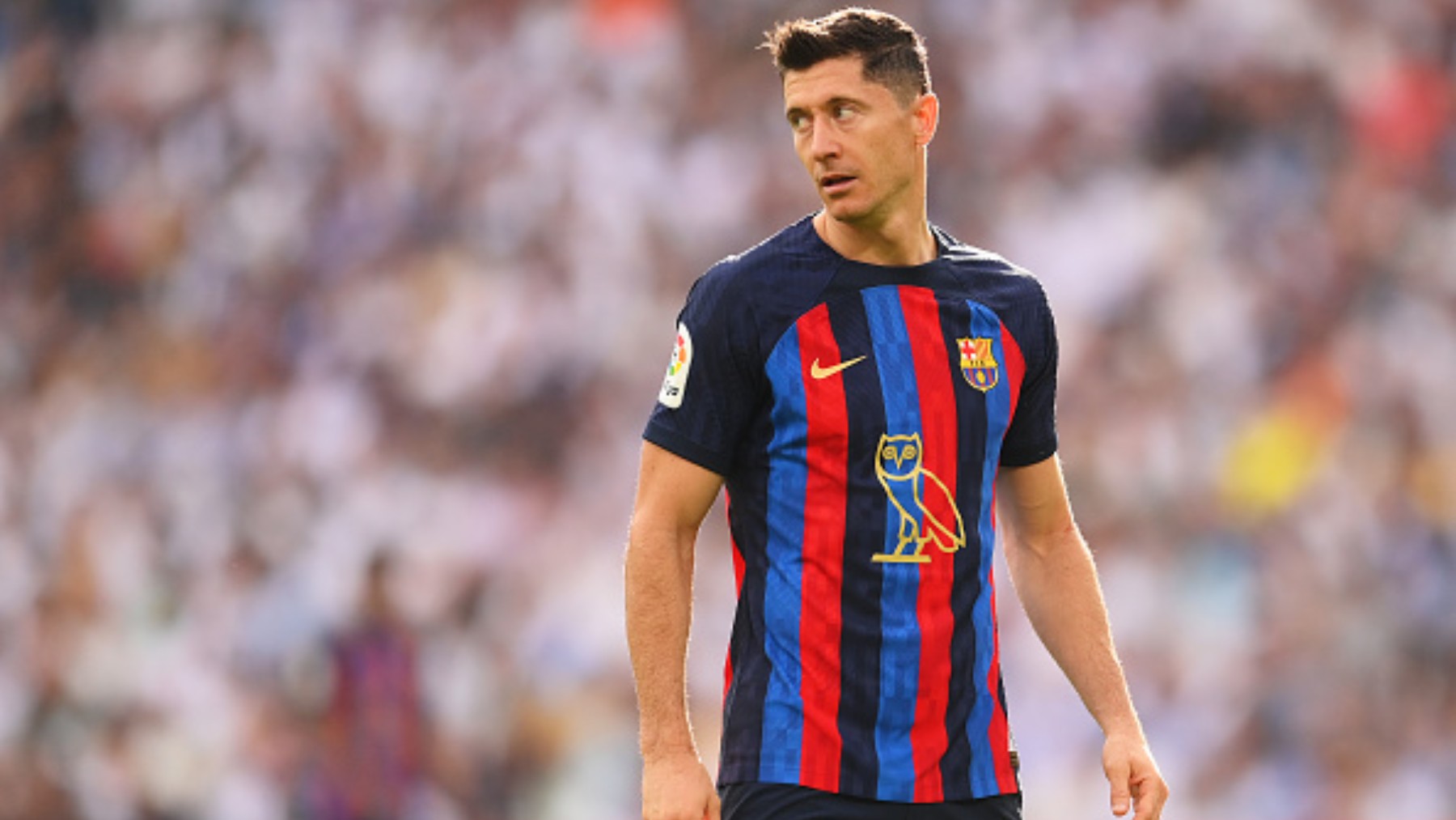 Lewandowski llega seco al Clásico