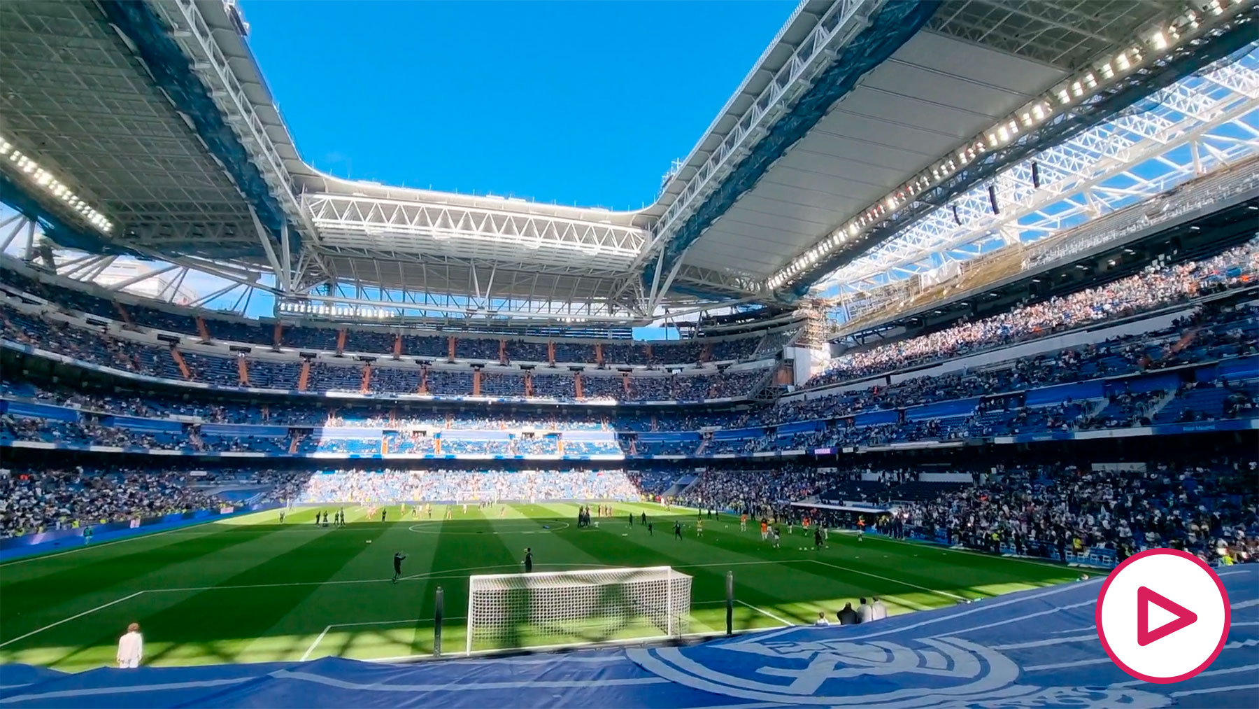 El aforo del nuevo Santiago Bernabéu ya supera los 70.000 espectadores