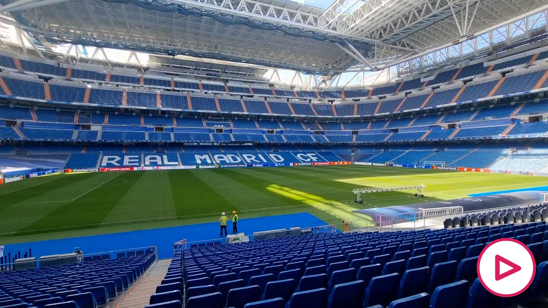 La nueva piel del Santiago Bernabéu brilla más que nunca