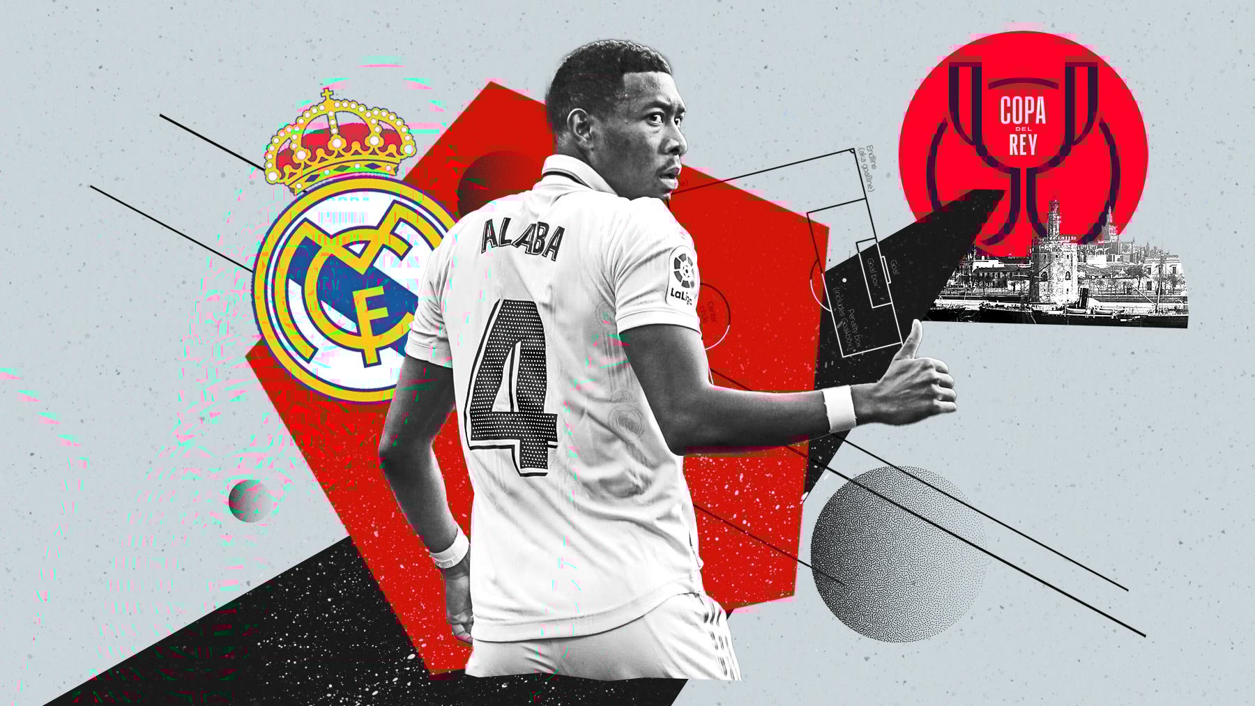 David Alaba avanza hacia Sevilla en la Copa del Rey