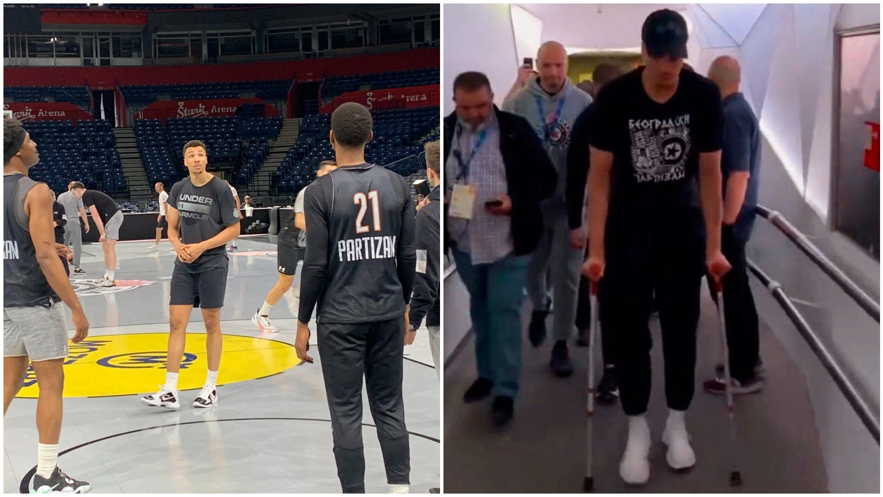 Se confirma la estafa de Exum: de un dedo roto a entrenar