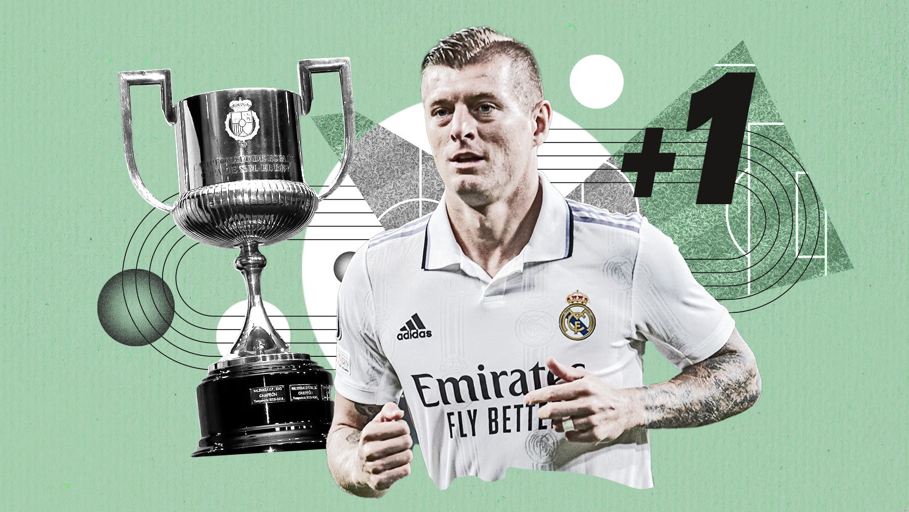 Kroos busca su primera Copa con la renovación a punto