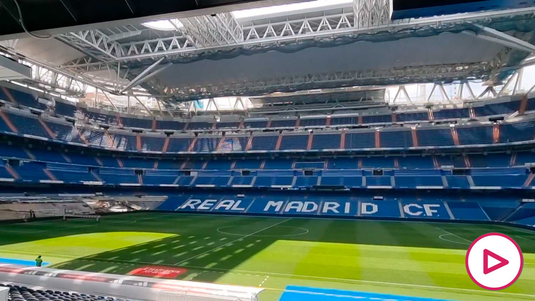 El césped del Bernabéu aprueba el examen contra el City