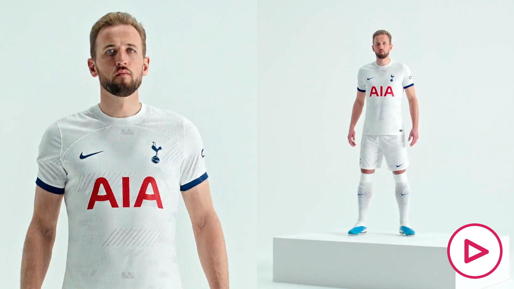 Harry Kane es el protagonista de la nueva camiseta del Tottenham