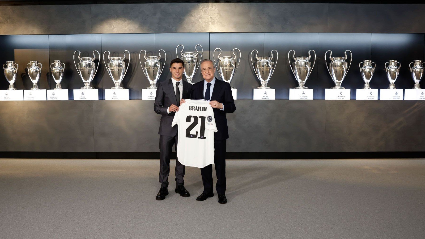 Brahim Díaz: "Sé lo que significa esta camiseta y lo que es lucir este ...