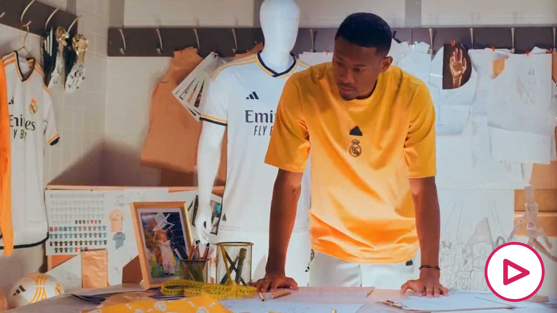 Alaba diseñó la equipación del Real Madrid: así se 'fabricó' la nueva ...