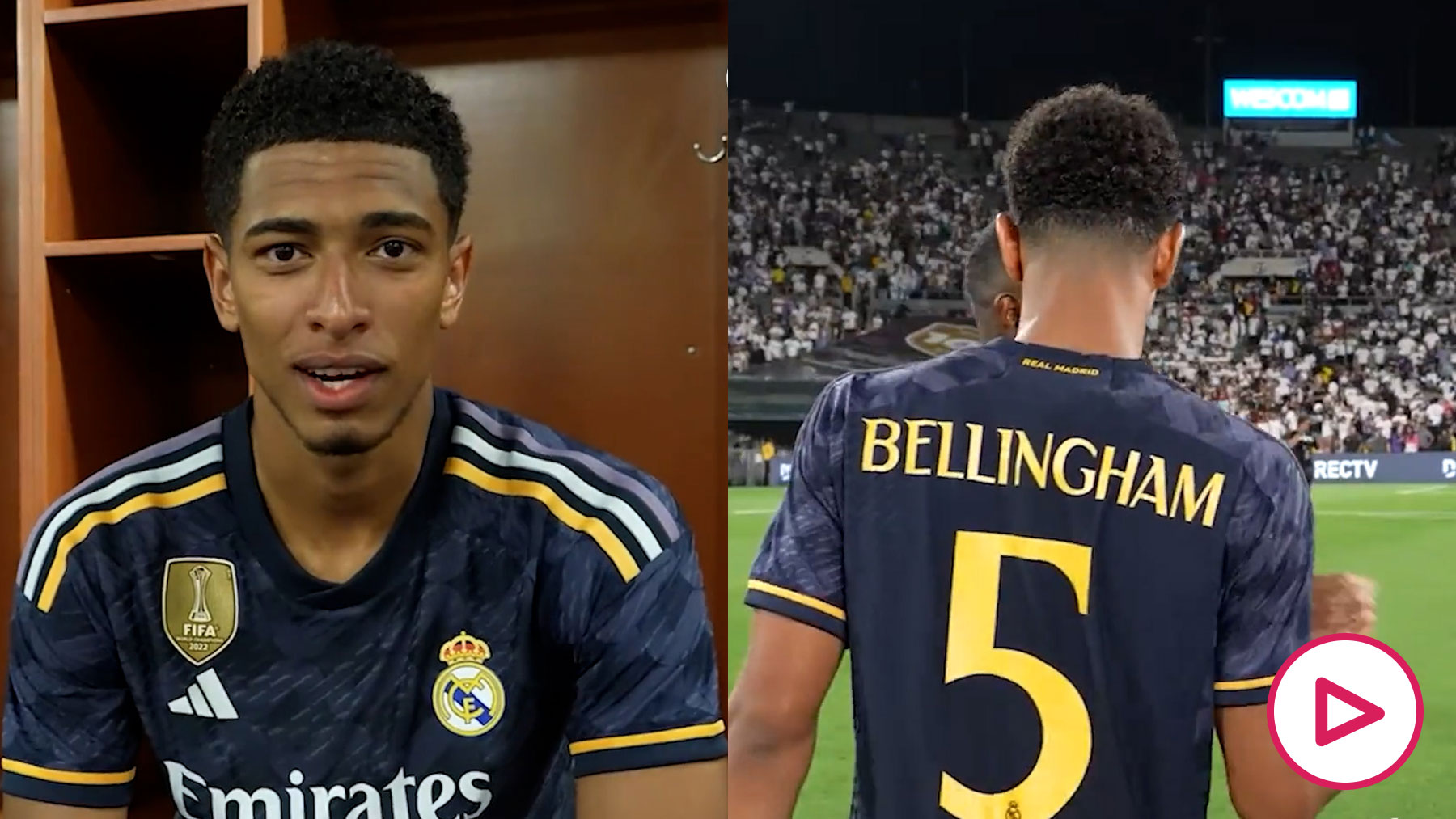 Jude Bellingham: "Tengo un rol diferente y lo estoy disfrutando"