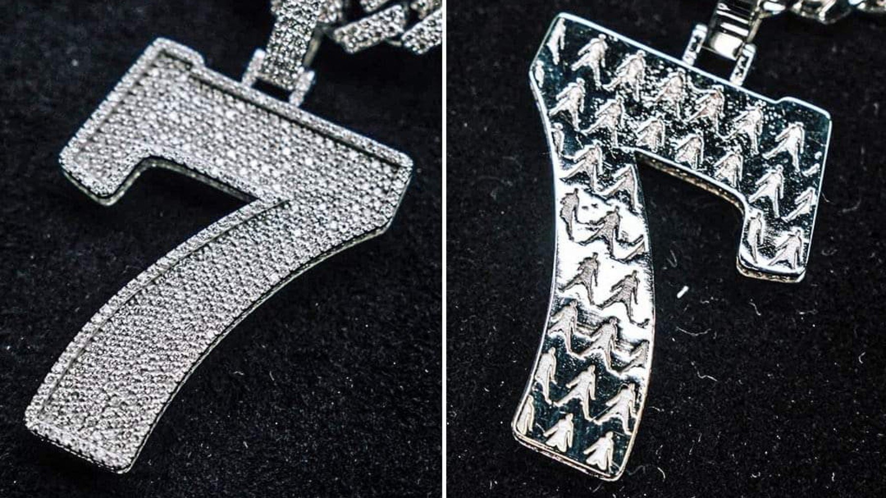 El nuevo colgante de Vinicius con el '7' y Cristiano como protagonistas