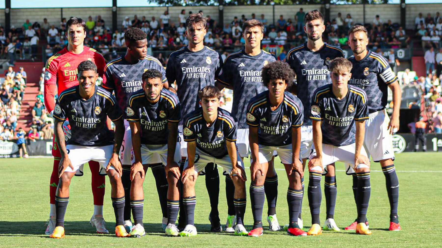 El Real Madrid Castilla logra su segunda victoria de la temporada en Mérida