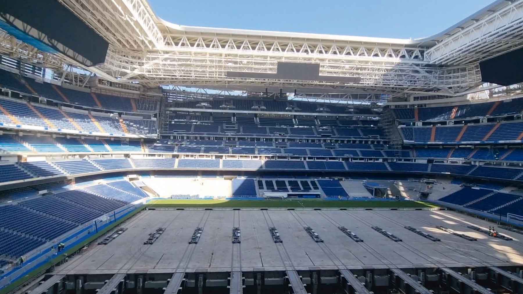El Bernabéu pega un cambio radical