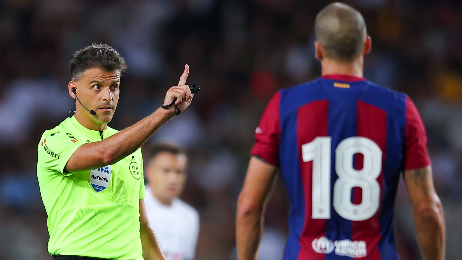 Gil Manzano vuelve a Montjuic en el Clásico tras pitar el Gamper