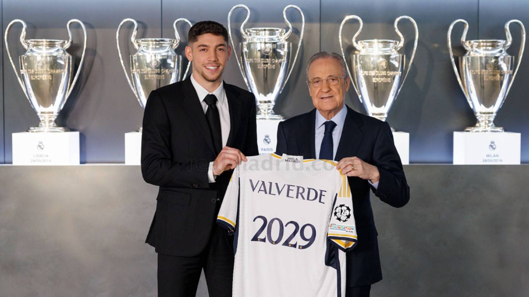 Oficial: Valverde renueva con el Real Madrid hasta 2029