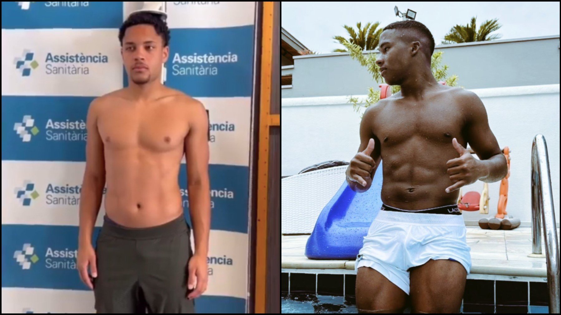 Las redes arden con la comparativa entre el físico de Endrick y Vitor Roque