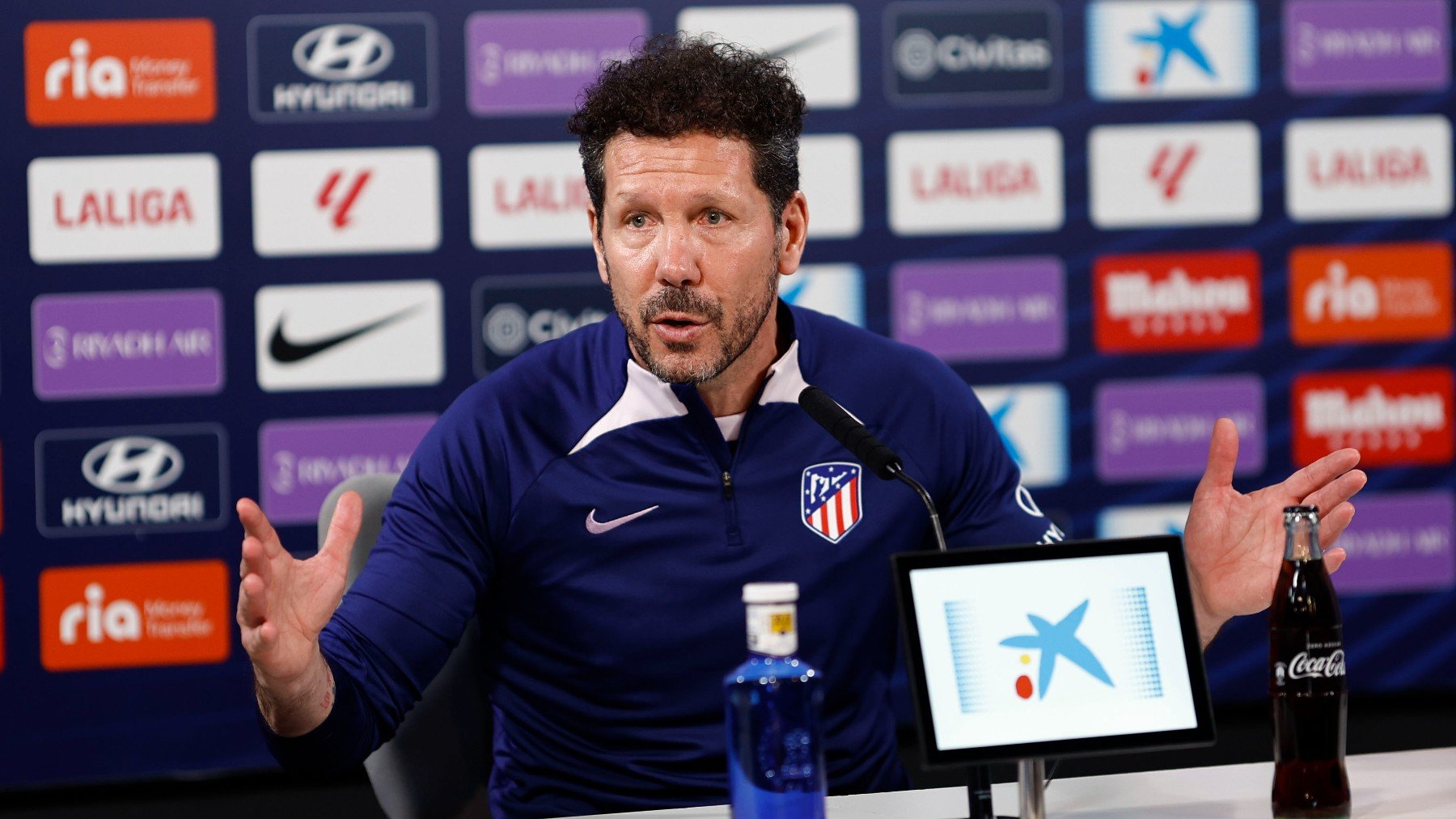 Simeone: "El ambiente de Arabia será lo más parecido al que habrá en el ...