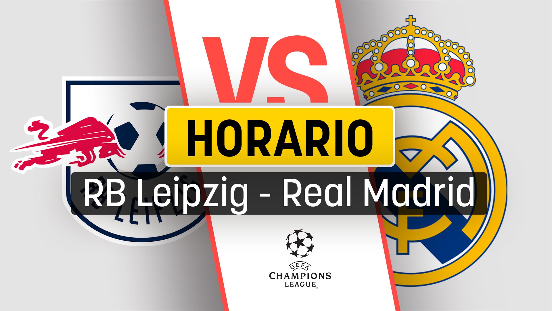 RB Leipzig - Real Madrid: a qué hora y dónde ver la Champions League en ...