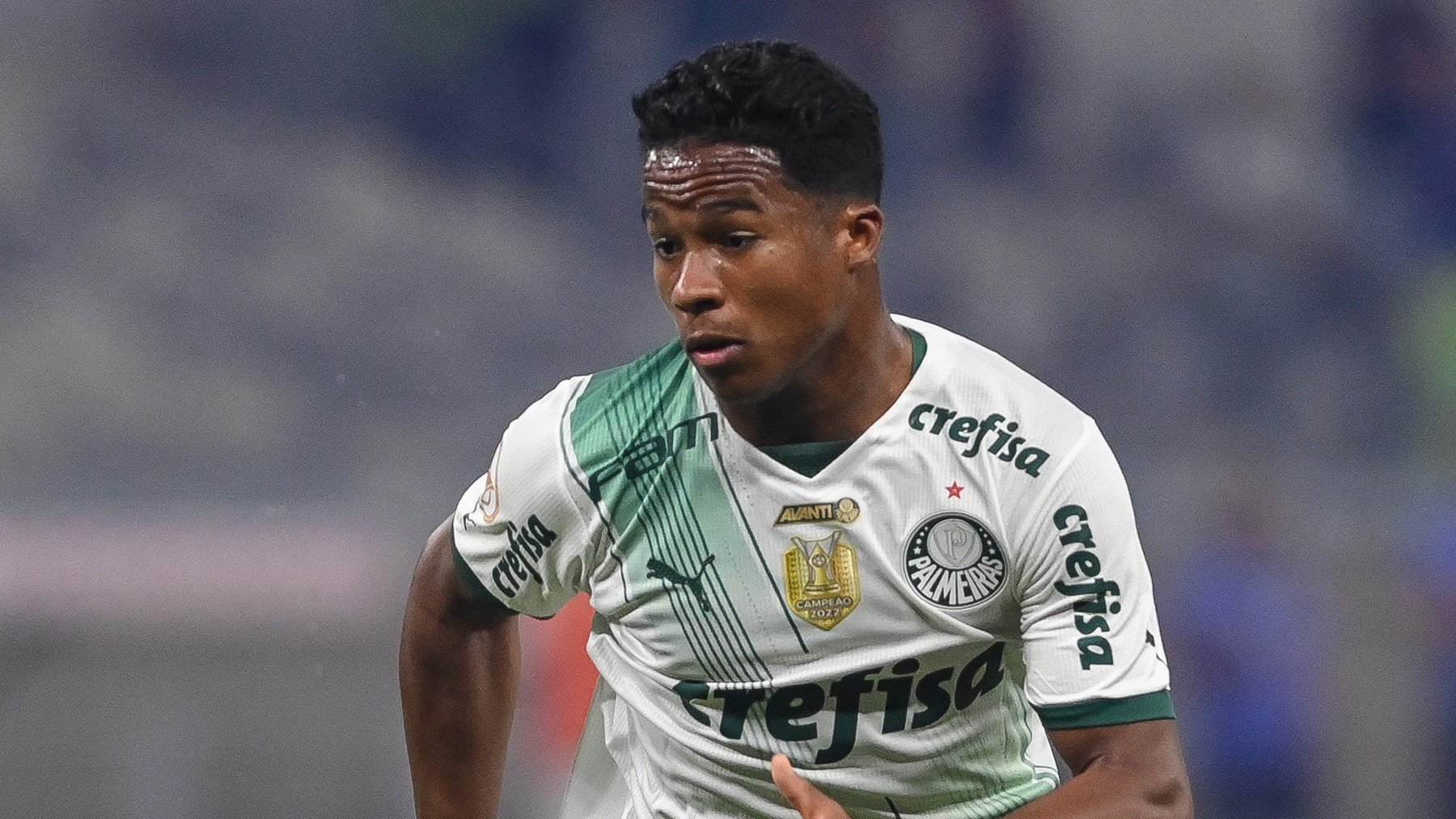 Endrick impresiona desde una nueva posición con Palmeiras
