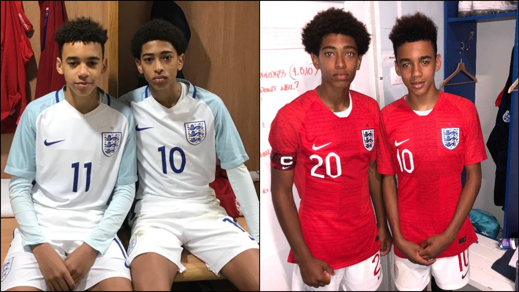 Musiala y Bellingham, hermanos y enemigos