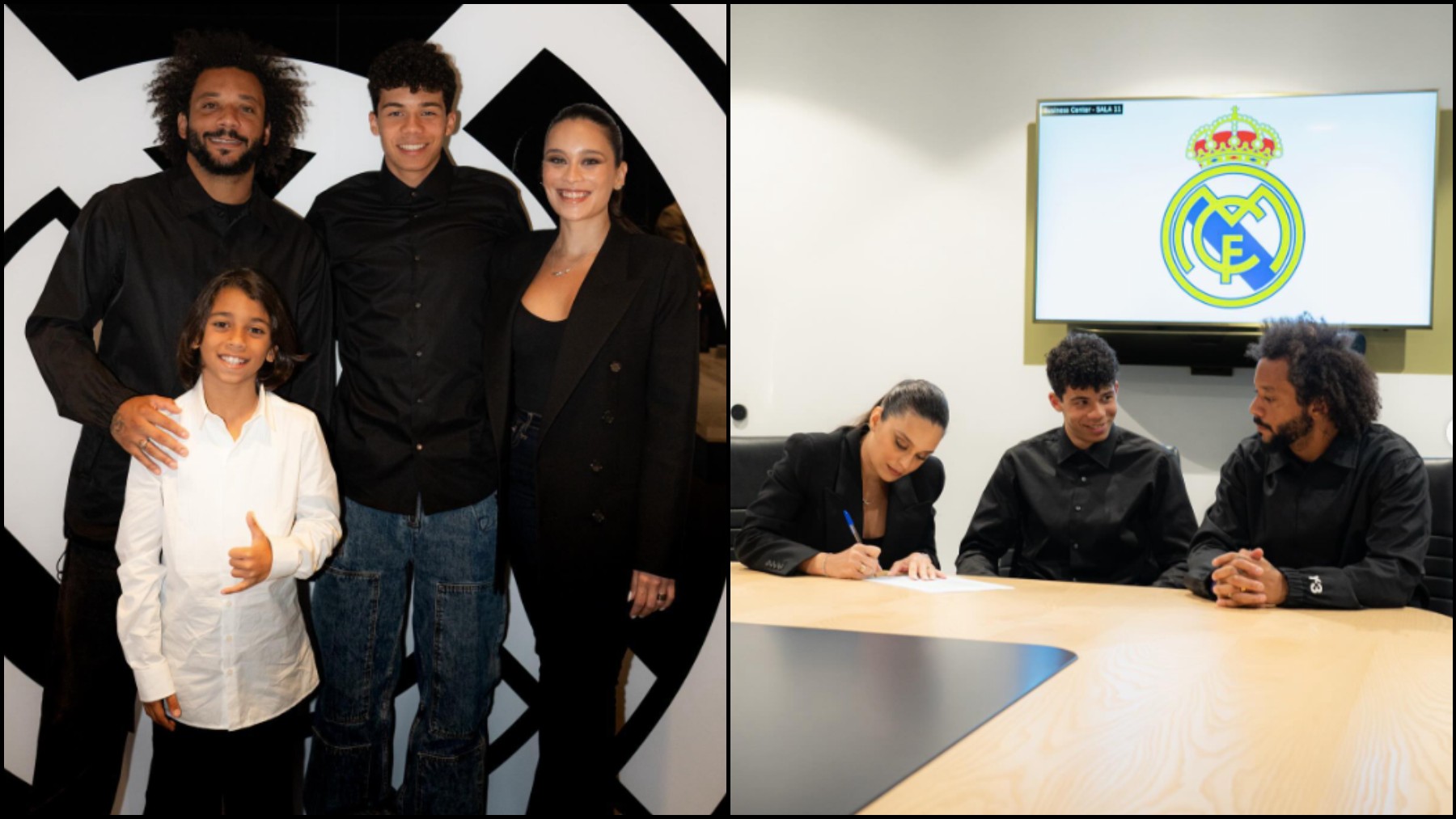 El Real Madrid sigue apostando por Enzo Alves, el hijo de Marcelo