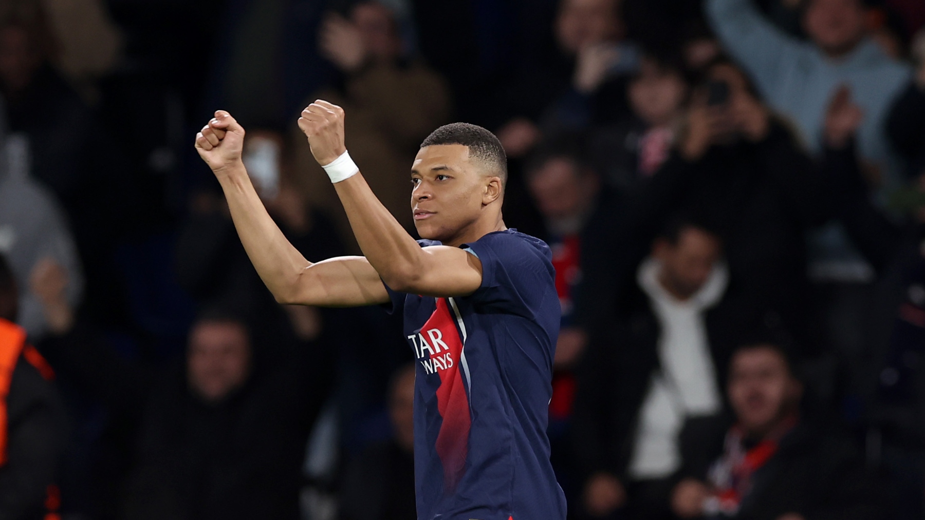 La última gran noche de Mbappé en el Parque de los Príncipes