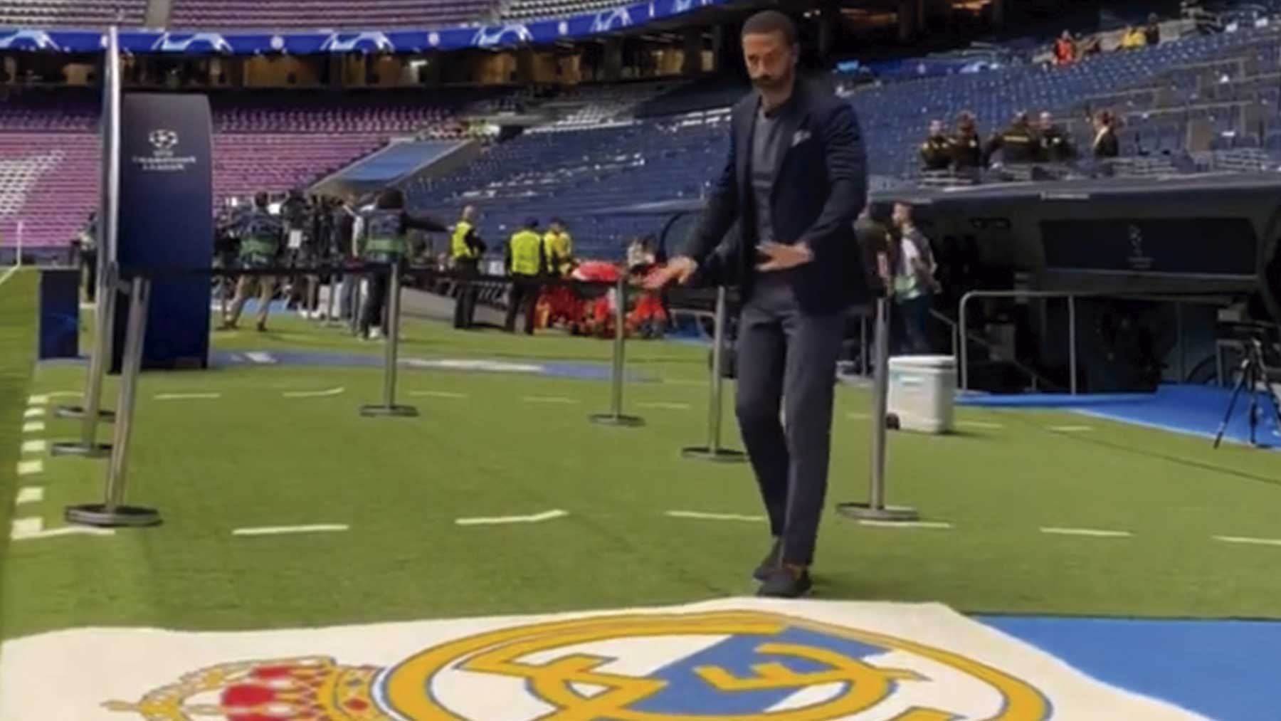 Ya es viral: el detallazo de Rio Ferdinand con el escudo del Real ...