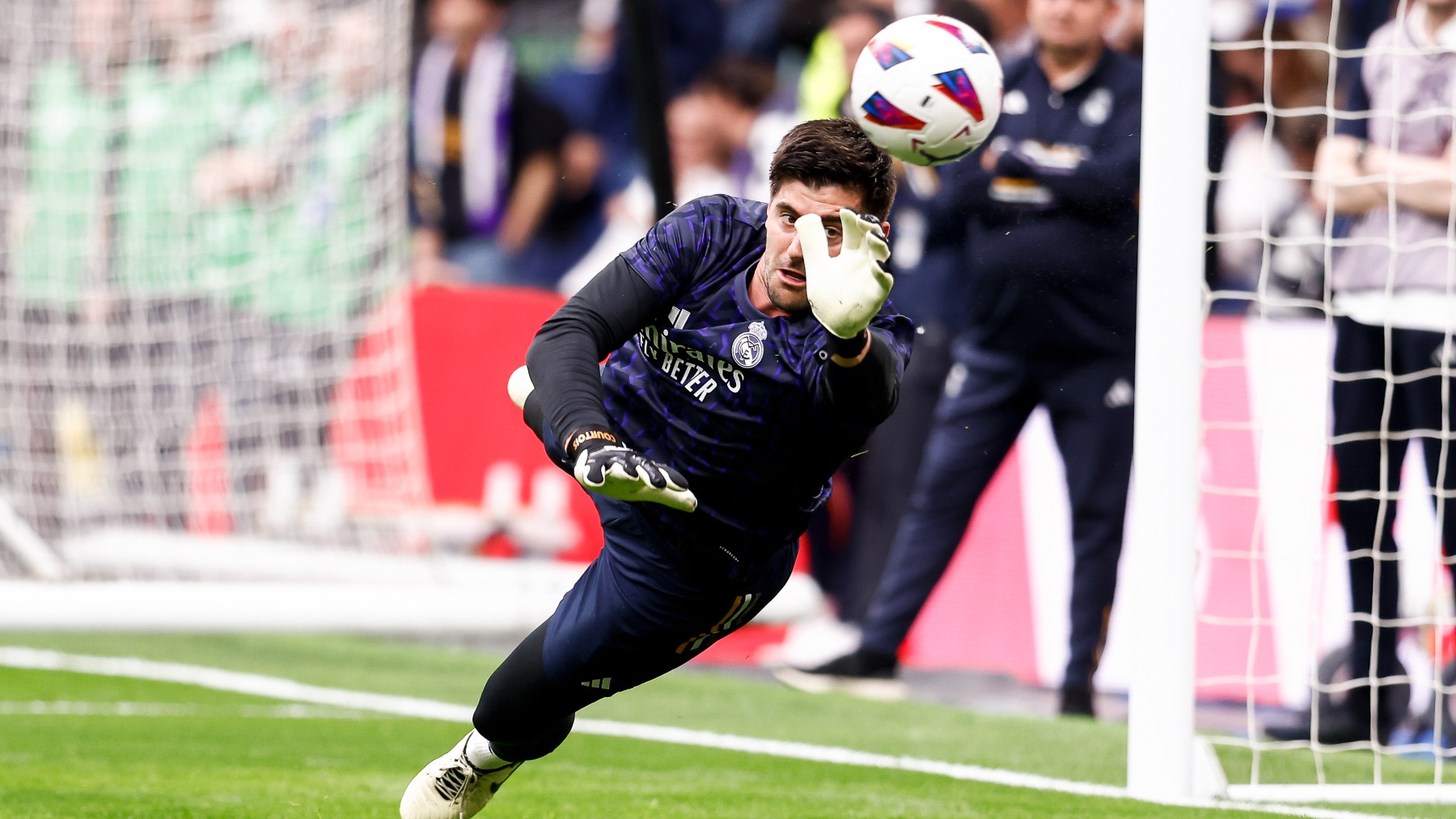Courtois, a prueba para Wembley