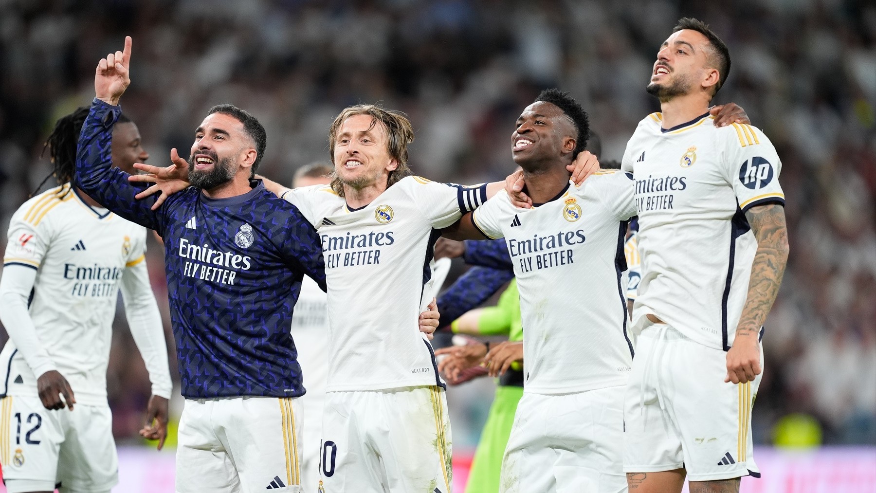 Vinicius no se corta y pide a Modric que se quede en el Real Madrid