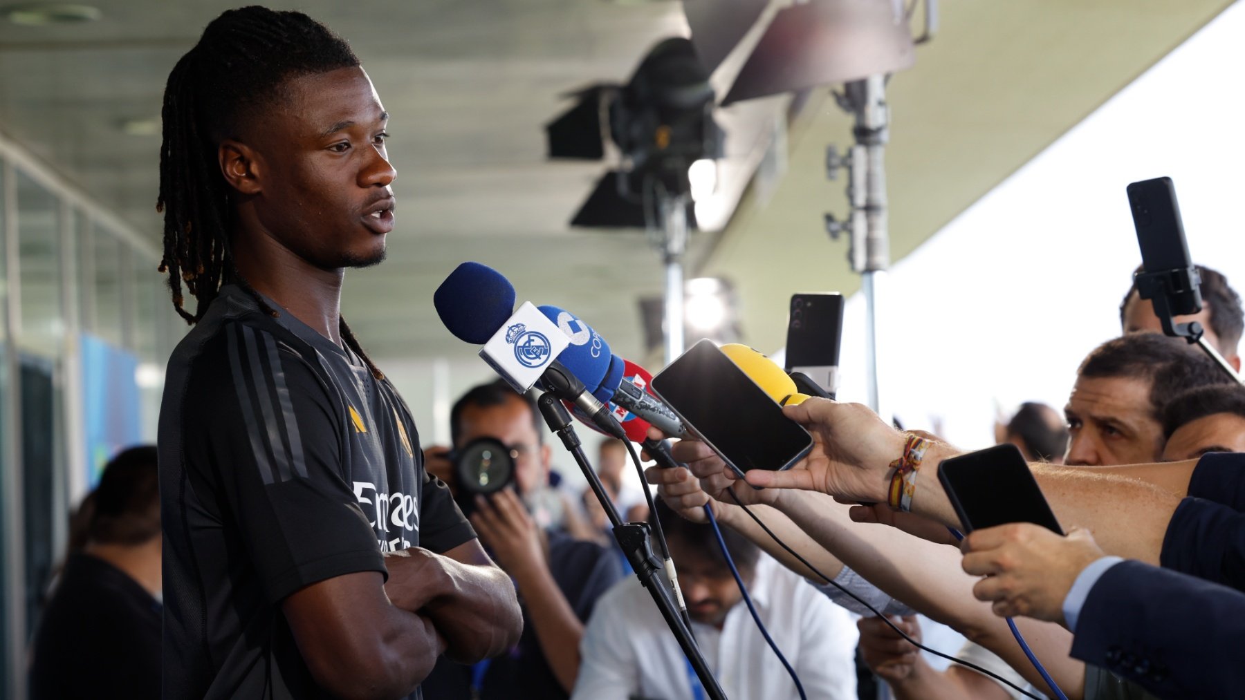 Camavinga: "Soy un jugador de equipo, puedo hacer de todo"