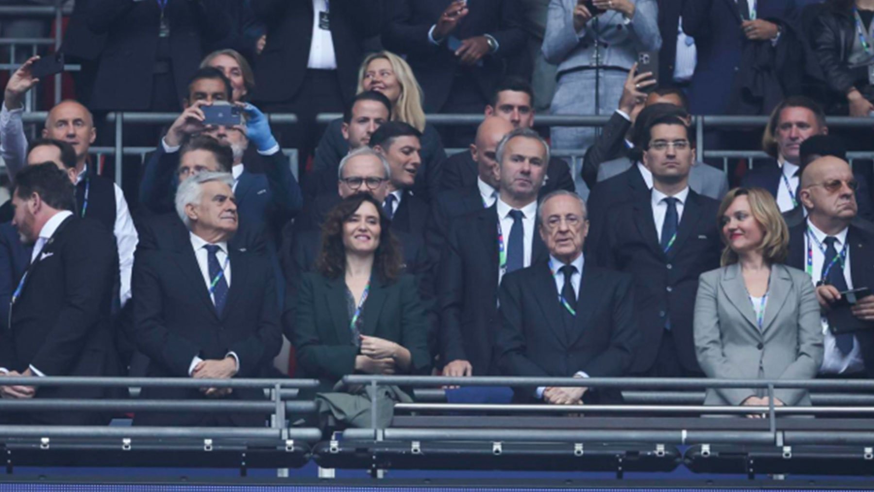 El baile de Isabel Díaz Ayuso en Wembley para celebrar la Decimoquinta