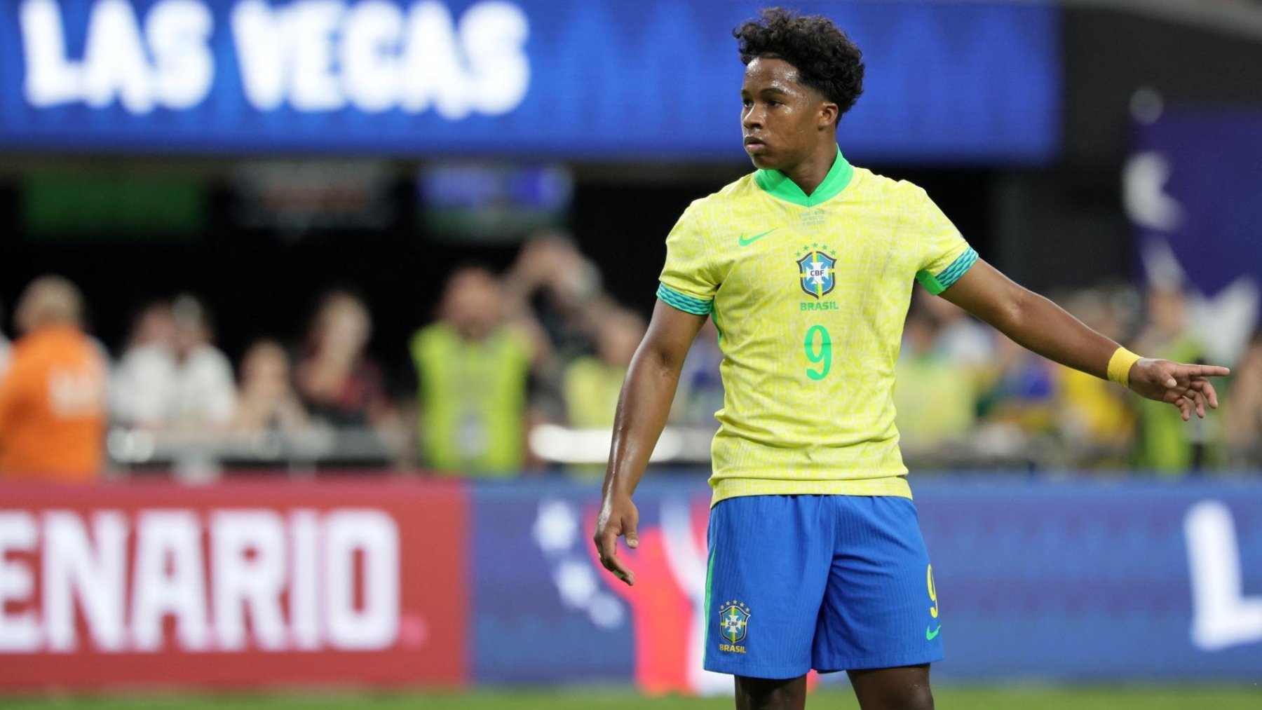 Endrick reemplaza a Neymar en Brasil