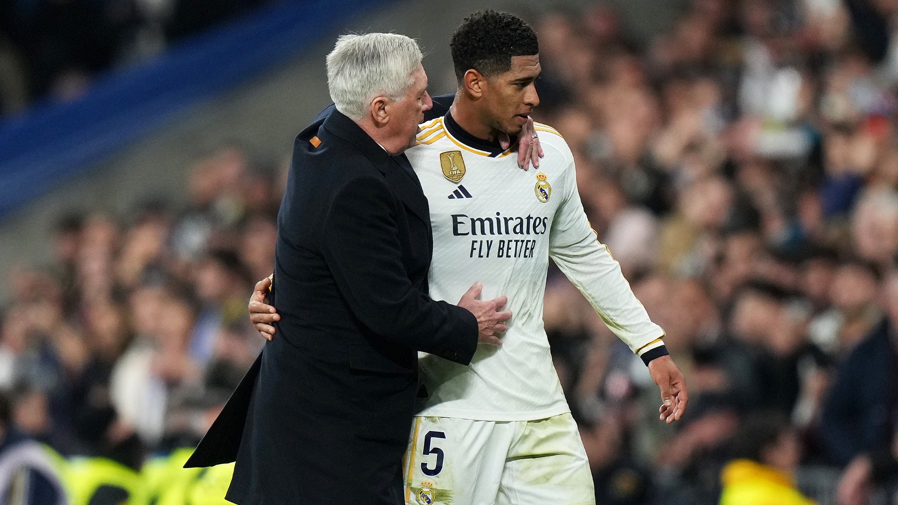 La broma de Ancelotti a Bellingham nada más conocerle tras fichar por ...