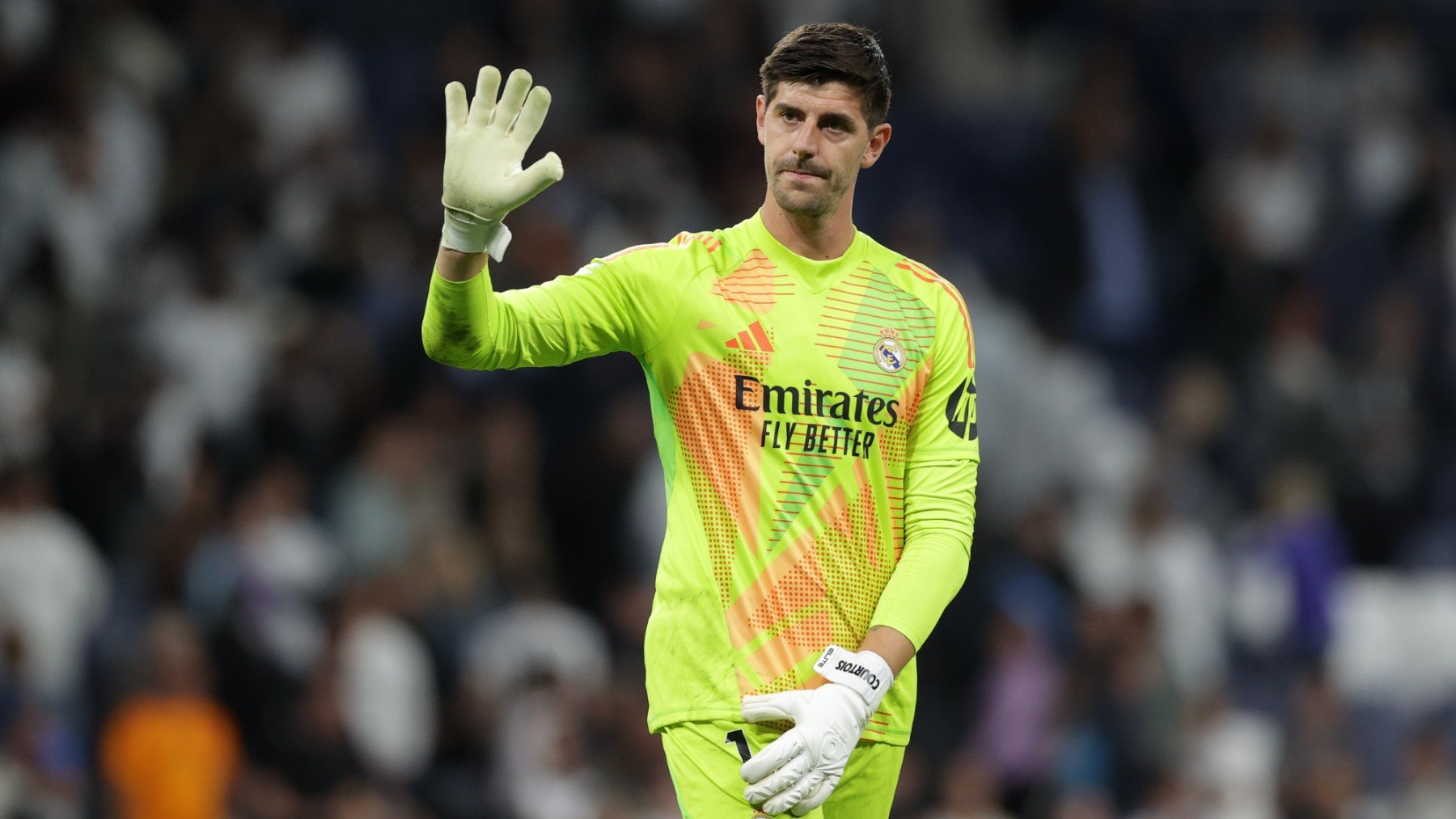 Courtois sostiene al Real Madrid