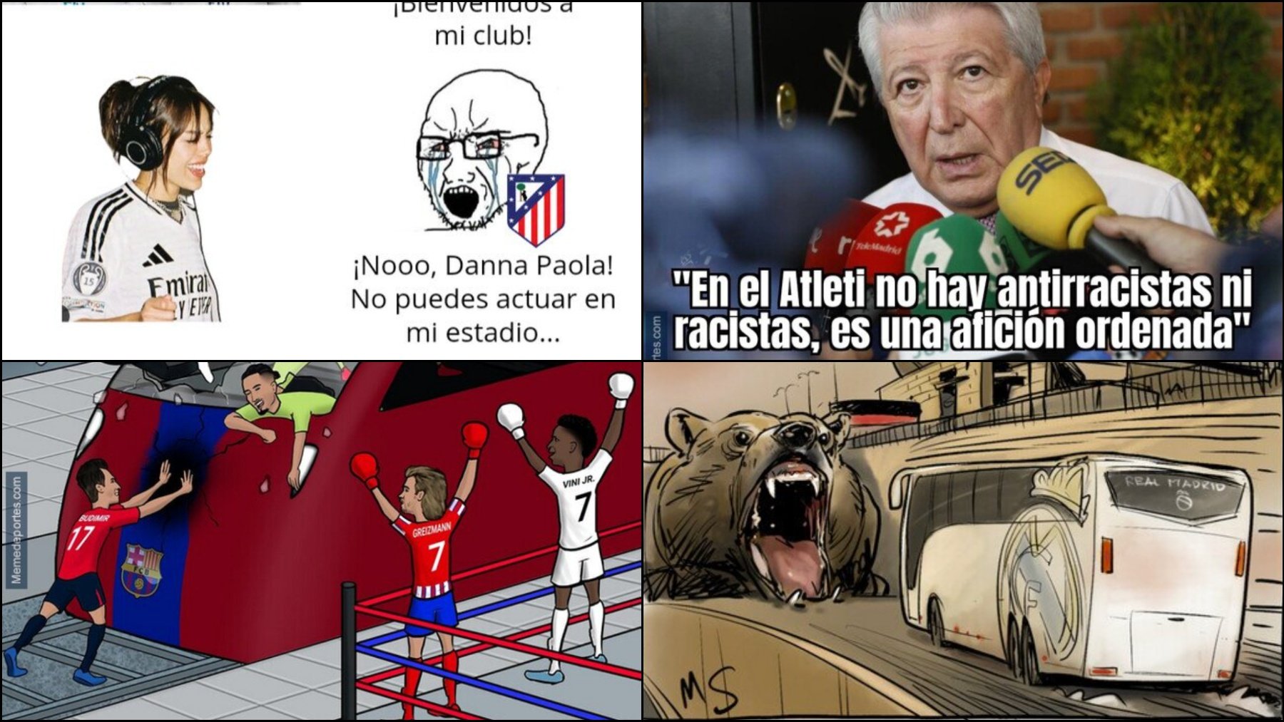 Los mejores memes del derbi entre el Atlético y el Real Madrid