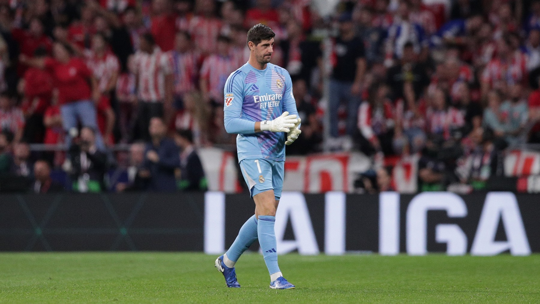 El Atlético no supera su complejo con Courtois y el Real Madrid