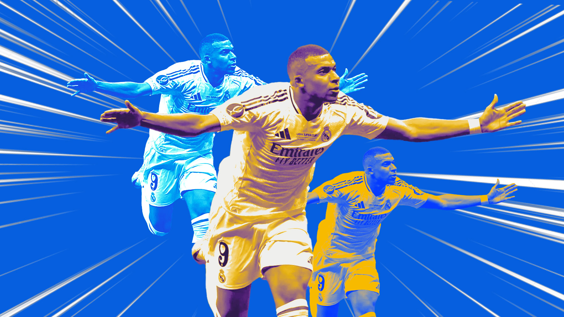 Mbappé vuela solo