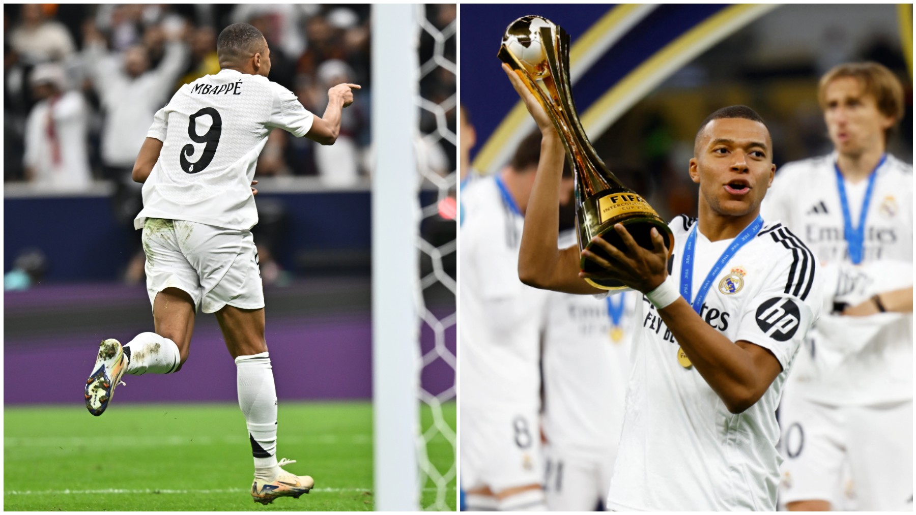 El detallazo de Modric con Mbappé tras levantar el trofeo de la ...