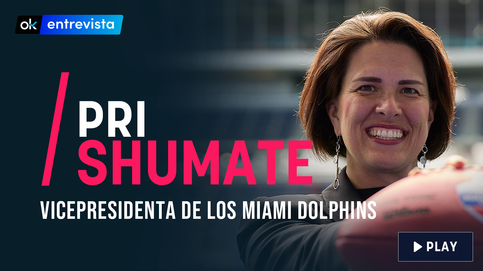 La vicepresidenta de los Dolphins: "Es un honor increíble jugar en el ...
