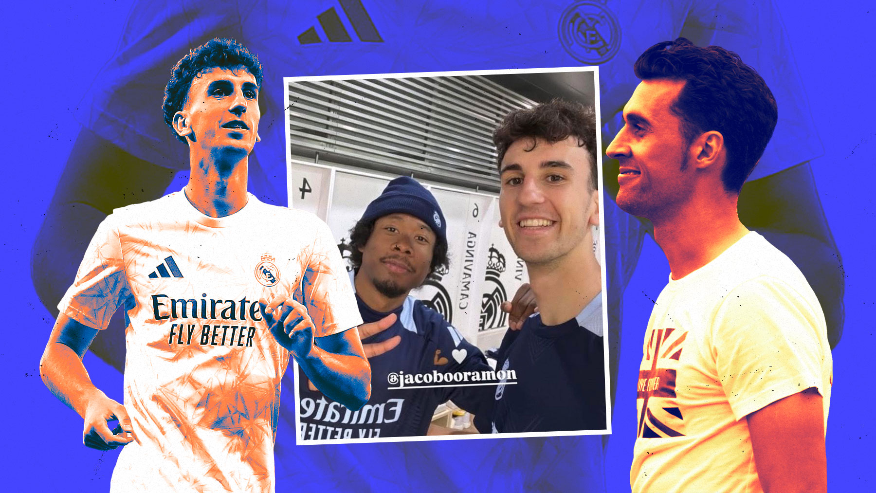 Jacobo Ramón, el 'hermano pequeño' de Alaba que Arbeloa mandó al gimnasio