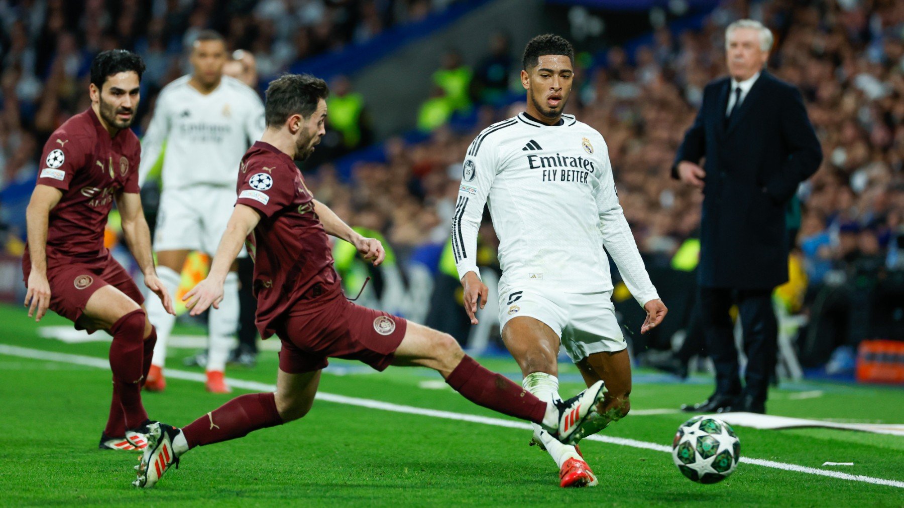 Jude Bellingham ve amarilla contra el Manchester City y se perderá la ...