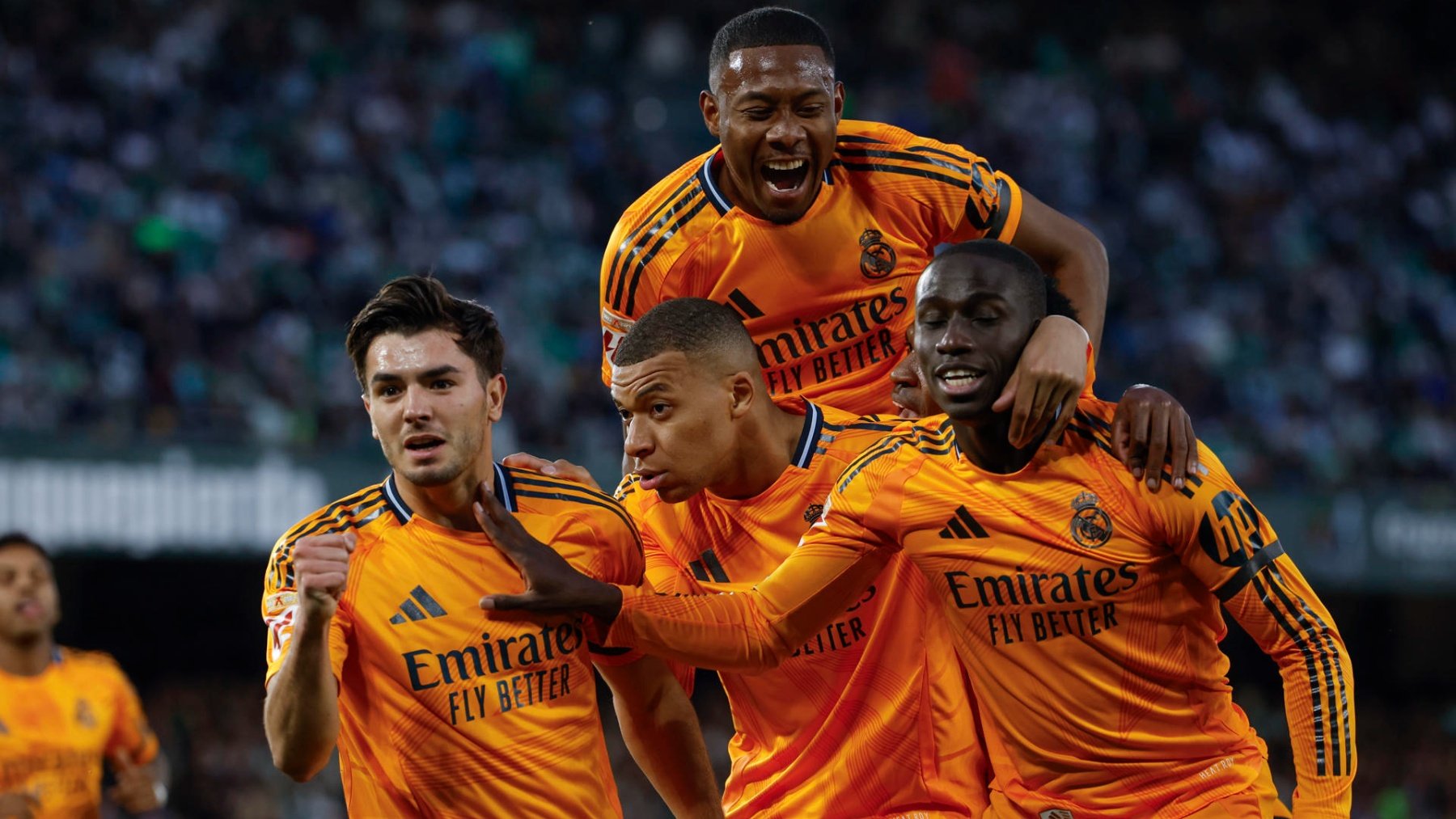 Brahim adelanta al Real Madrid tras un jugadón de Mbappé y una gran asistencia de Mendy