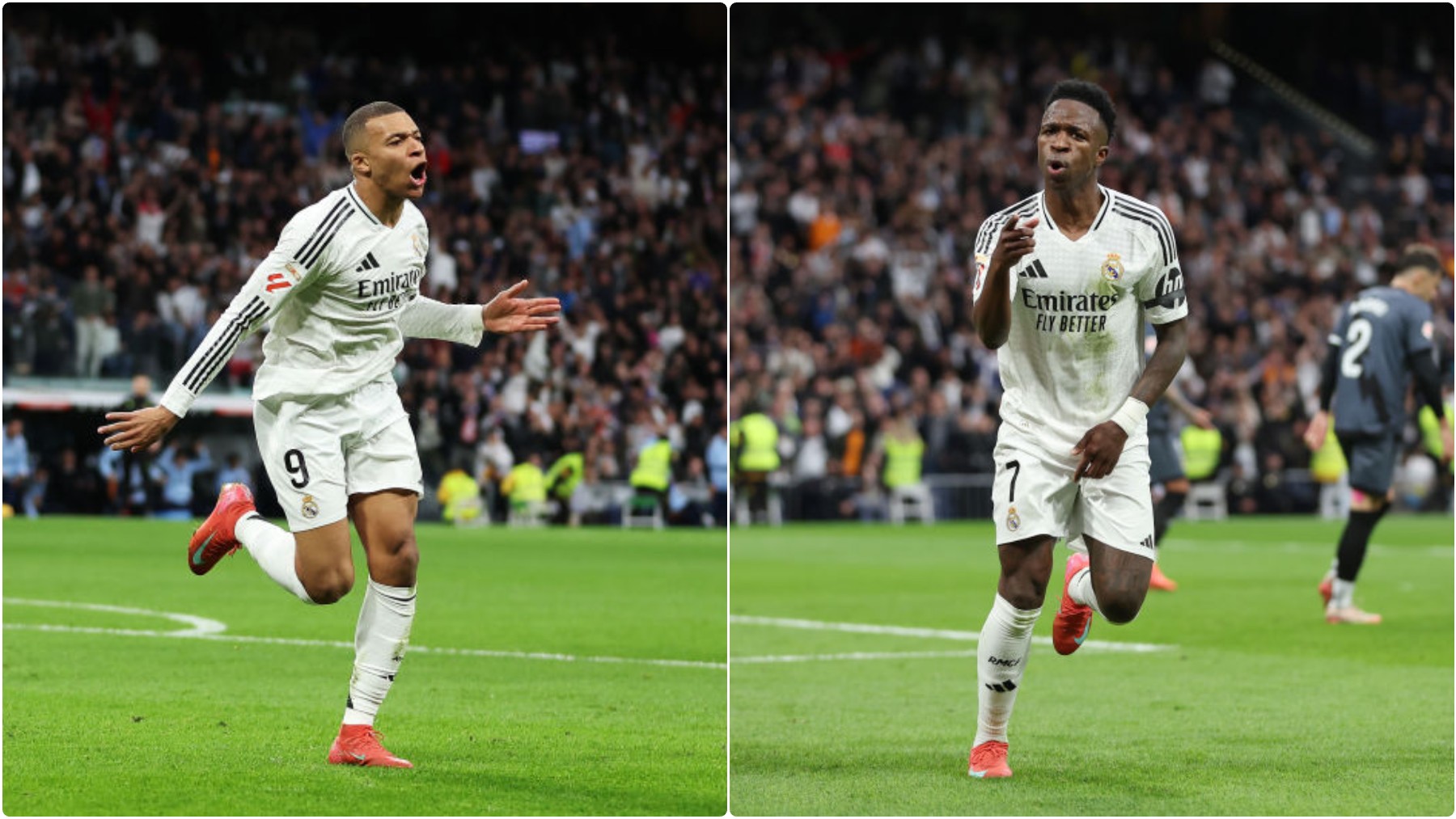 Mbappé se reencuentra con el gol tres partidos después y Vinicius rompe su 'maldición' contra el ...