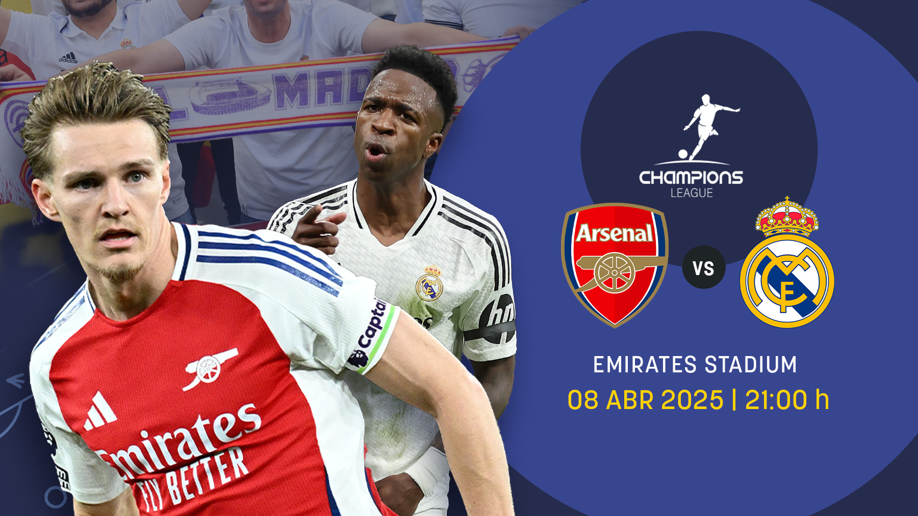 Arsenal-Real Madrid: la hora del campeón