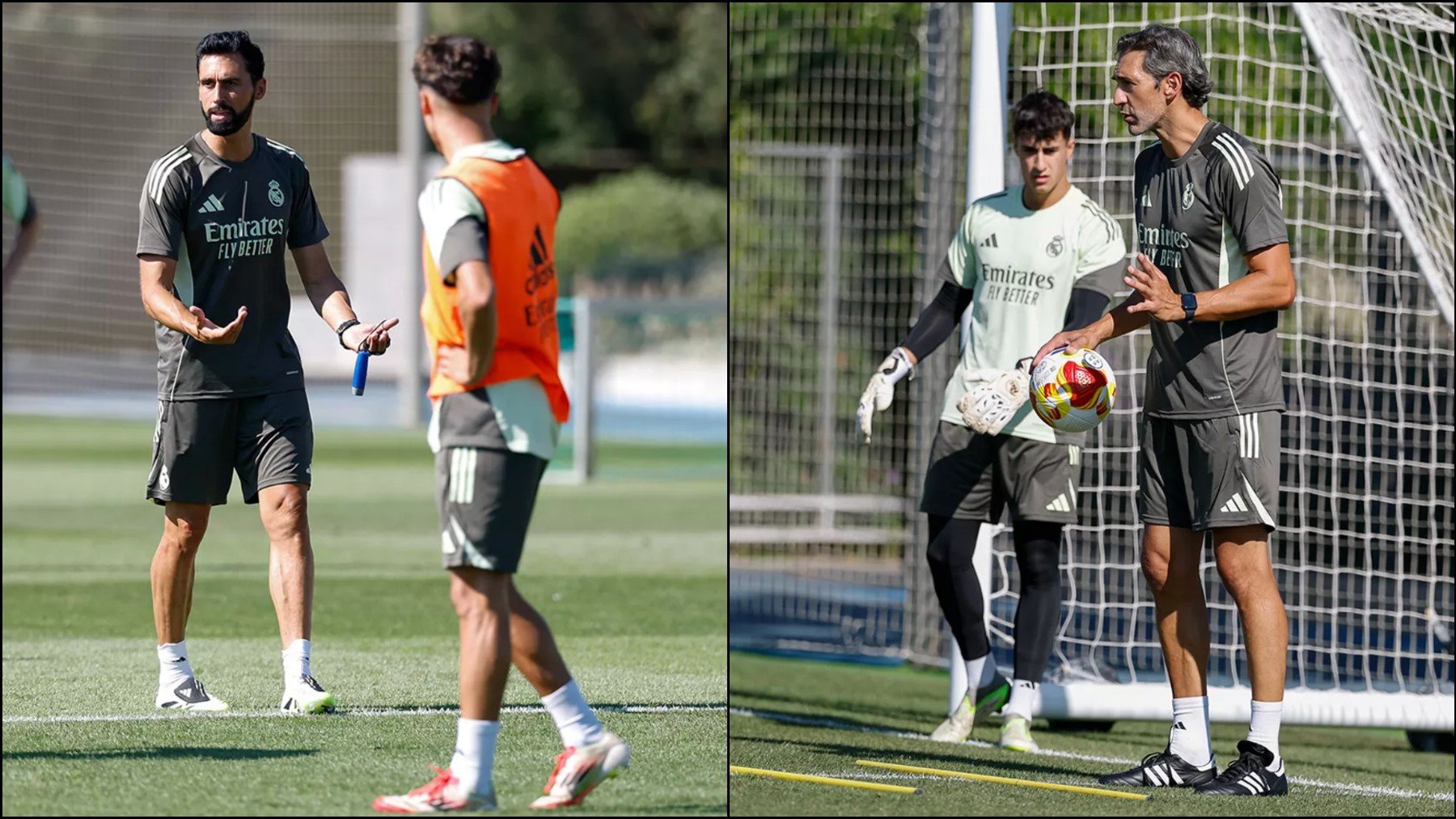 Arbeloa estrena la pretemporada en el Castilla con Diego López dentro ...
